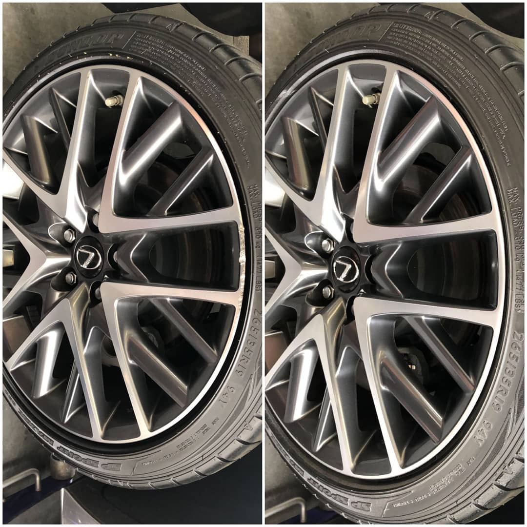 Chino Hills Rim and Wheel Paint Chip and Scratch Repair